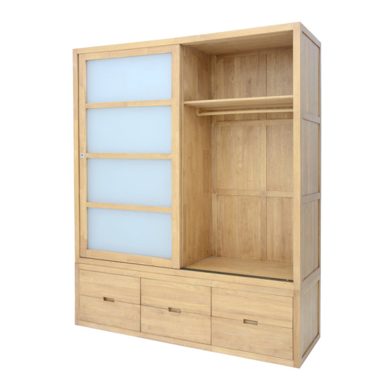 CANNES | Garde-robe avec portes coulissantes Couleur hevea#naturalHUV ...