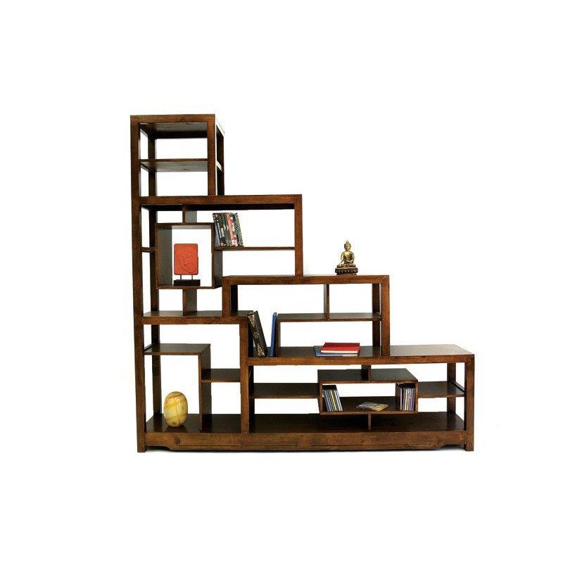 Step rack Color hevea#brownCM Material hevea Dimension 190x190x40